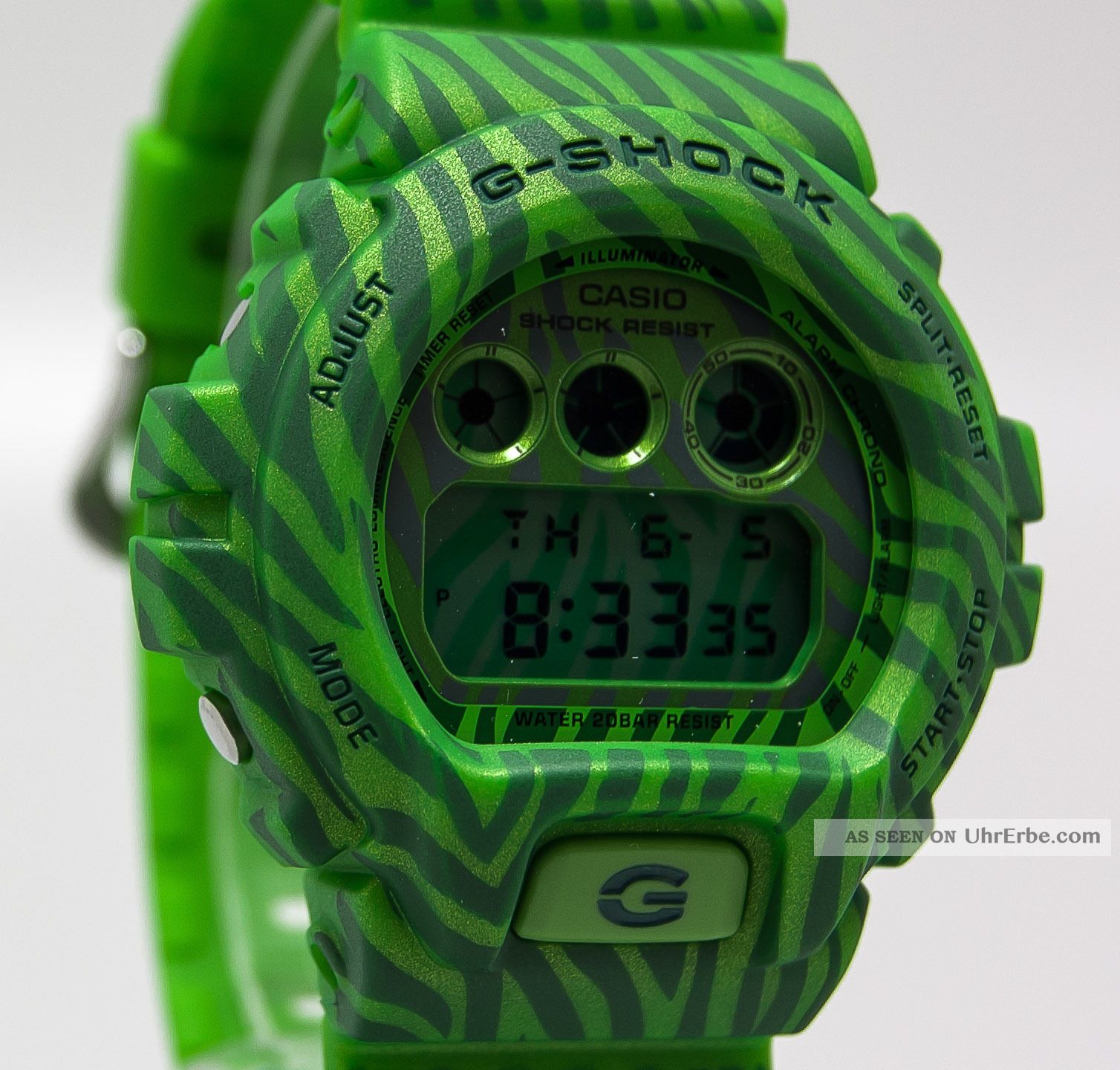 Casio Uhr Watch G - Shock Dw - 6900zb - 3er Zebra Serie Green
