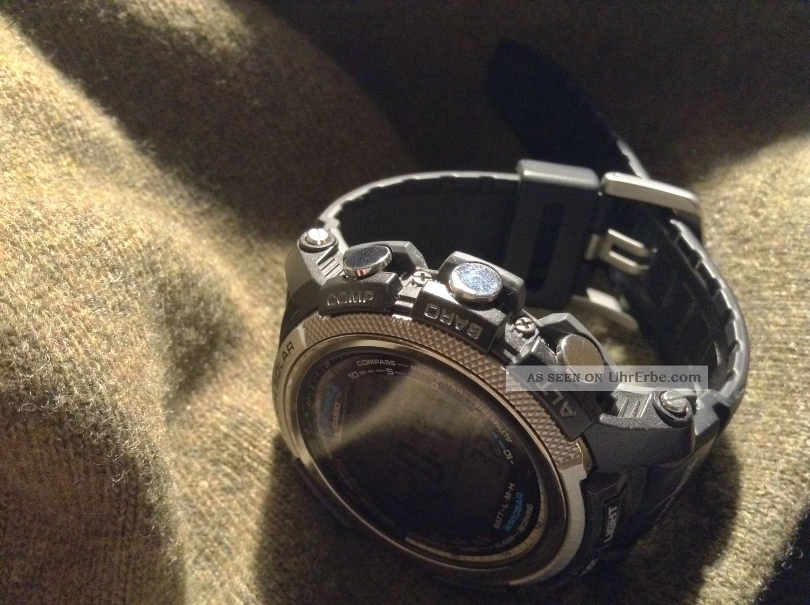 Casio Pro Trek Tough Solar Triple Sensor Prw - 2000