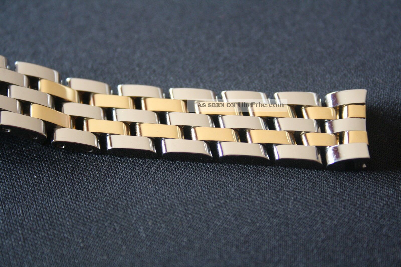 Breitling Pilotband In Edelstahl / 18k Gelbgold
