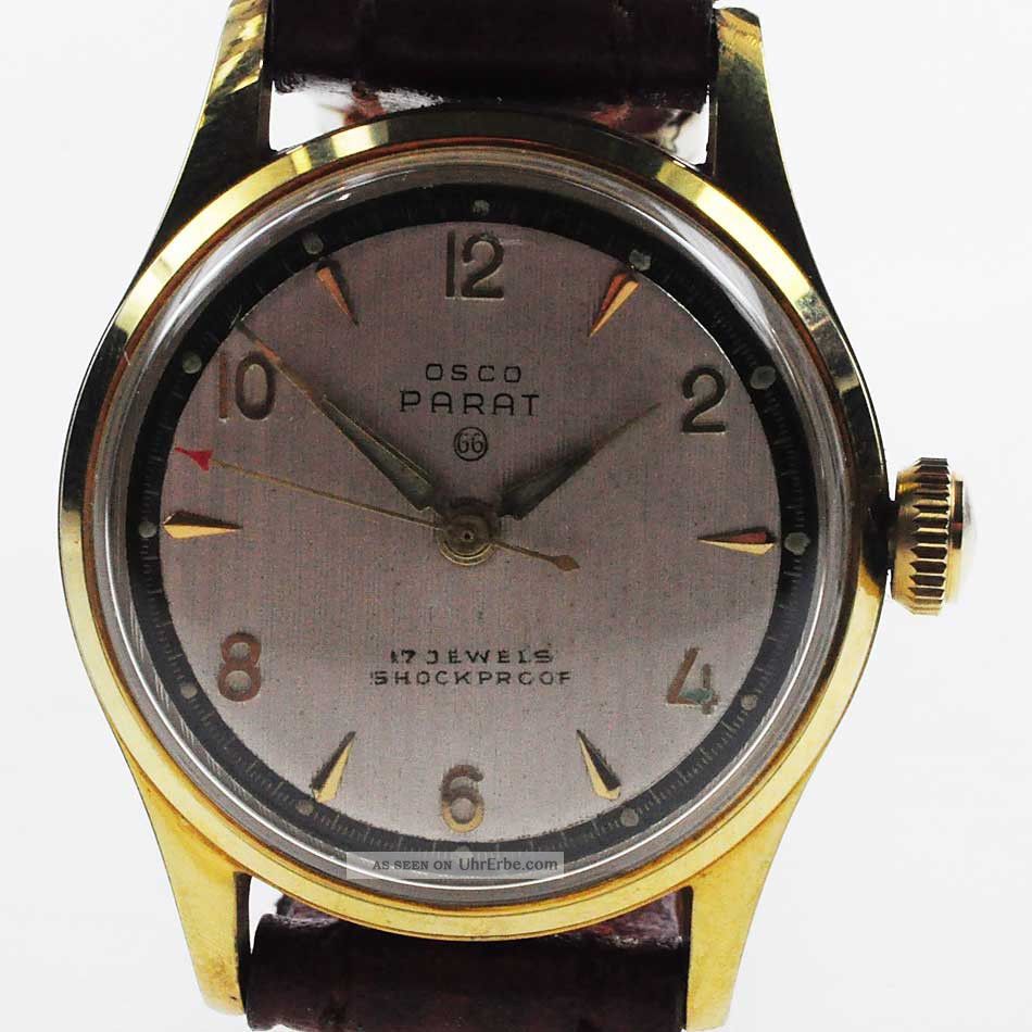 Osco Parat Watch Art Deco Damenuhr 1940/50 Handaufzug Lagerware Nos ...