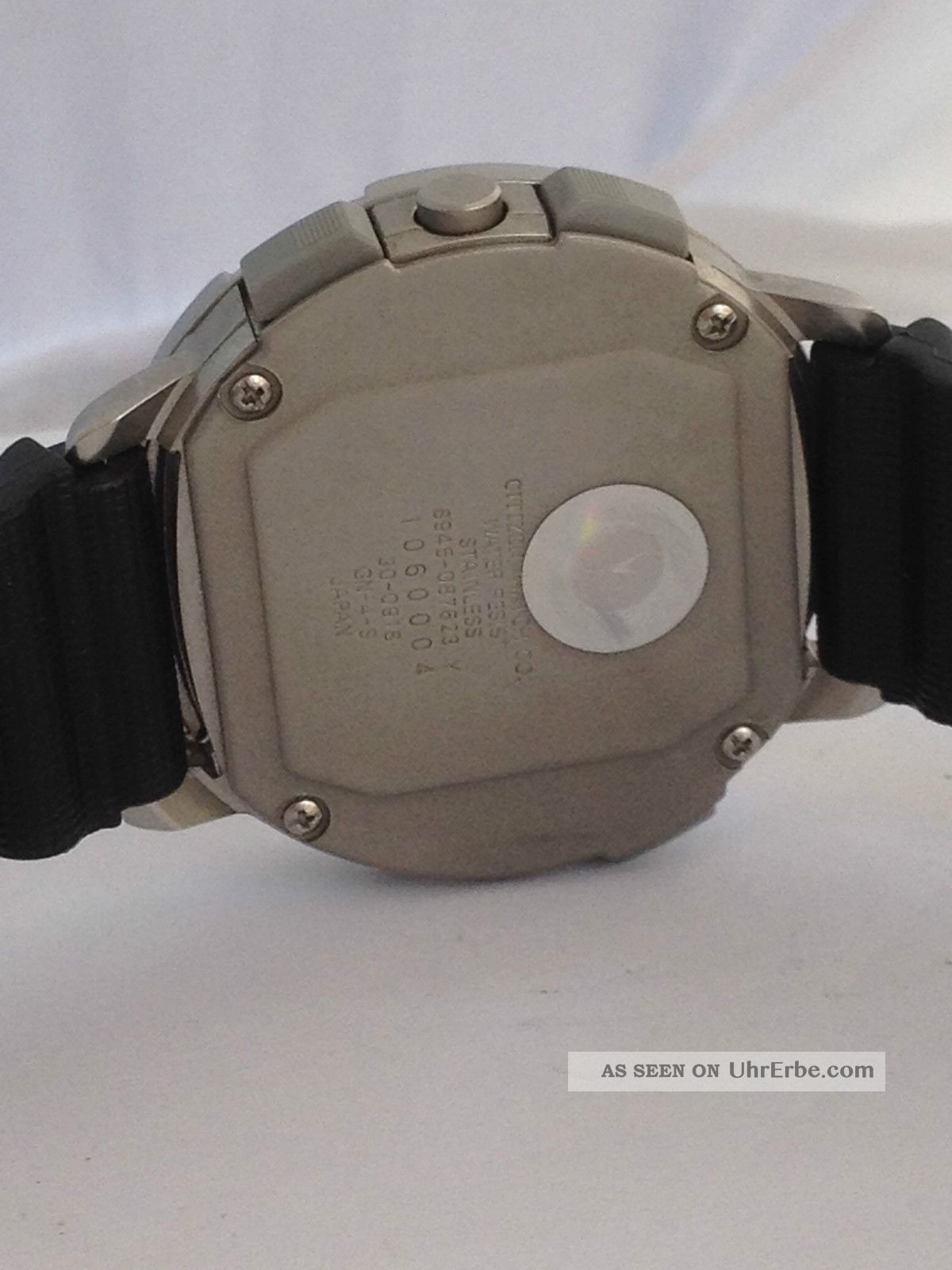 Uhr Watch Citizen Wingman 8945 Analog Wrist Watch Chronograph Lcd Date ...