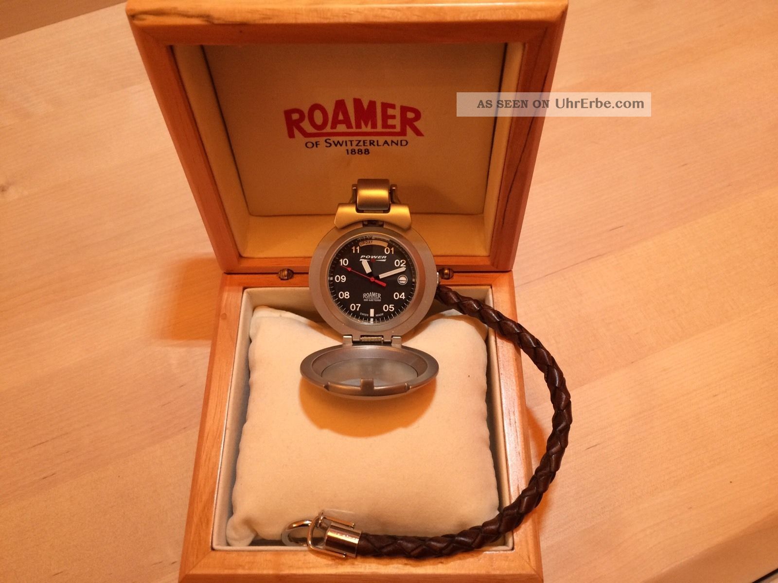 Roamer Taschenuhr Power 8 Analog Herren