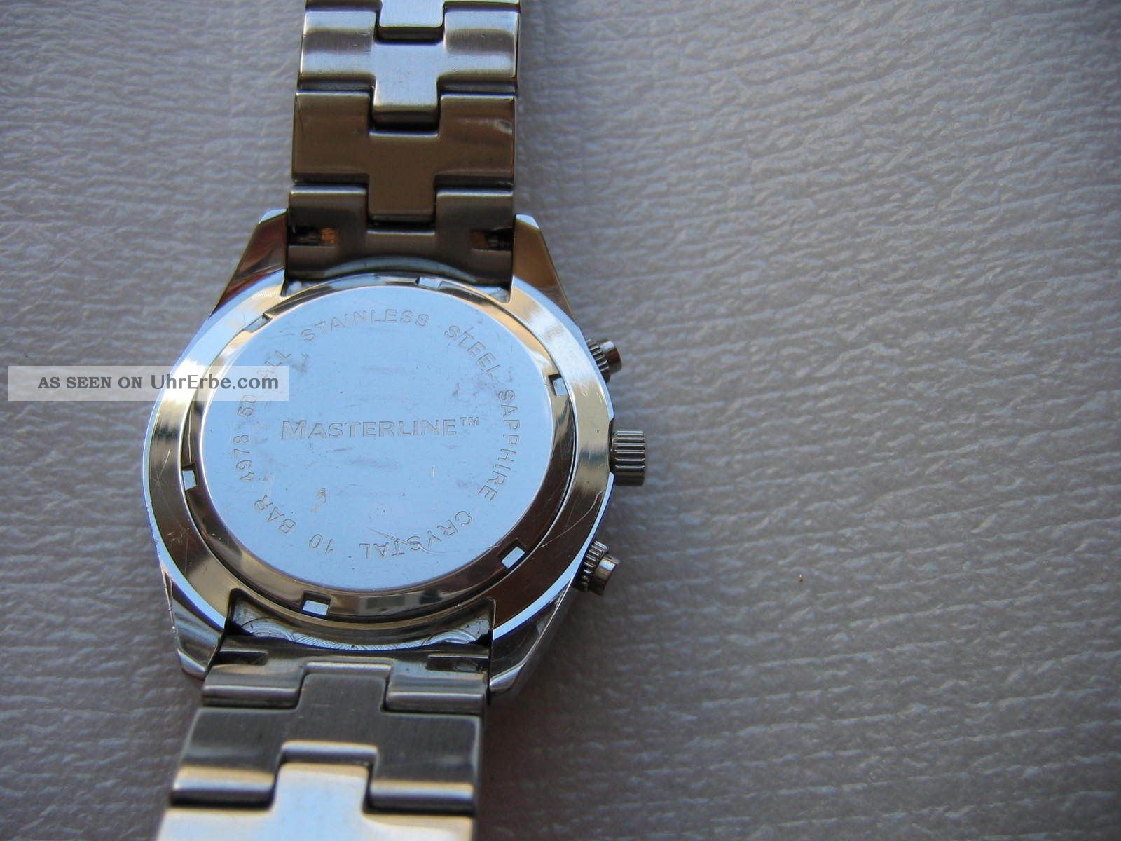 Masterline Chronograph Armbanduhr