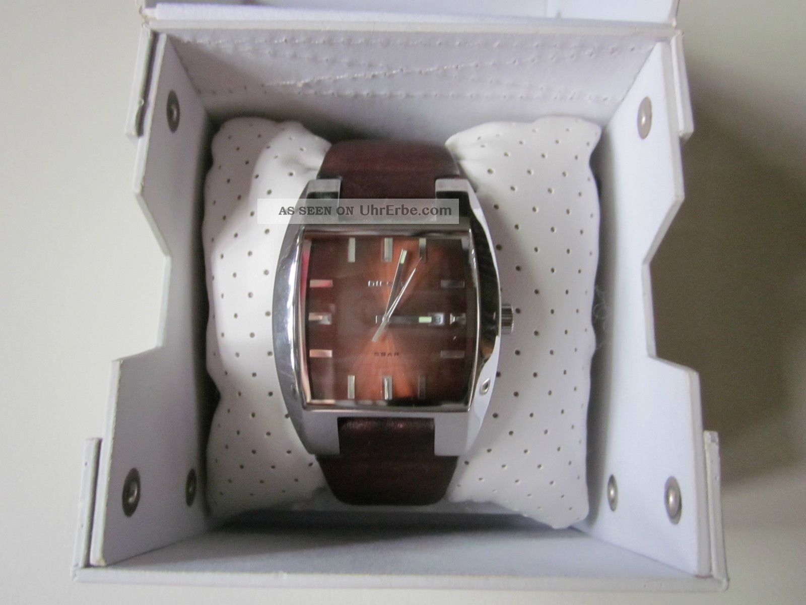 Diesel Herren Armbanduhr Lederarmband Watch Dz - 1175