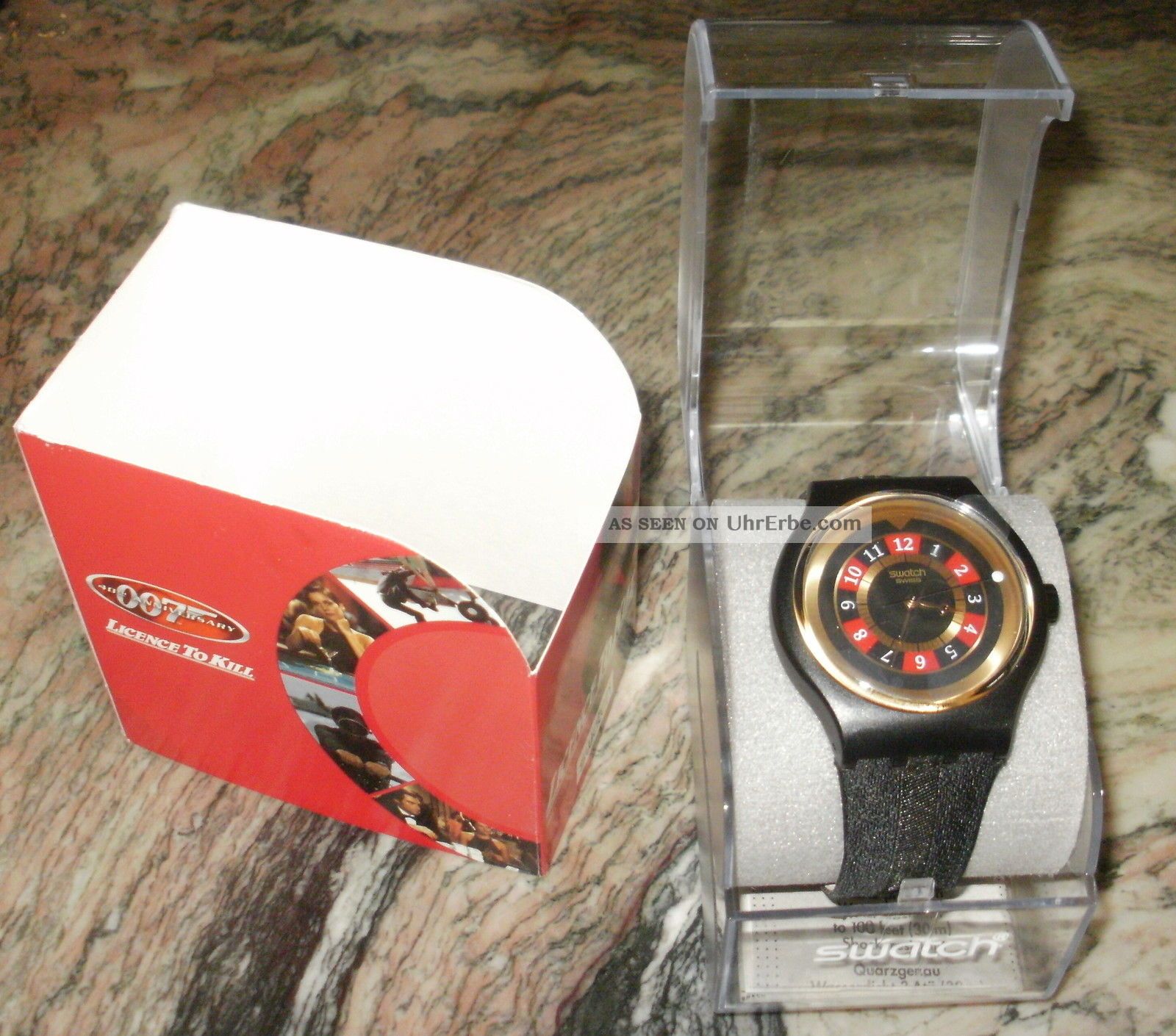 Swatch Sudb103 Licence To Kill - 007 James Bond - Ex Sammlung