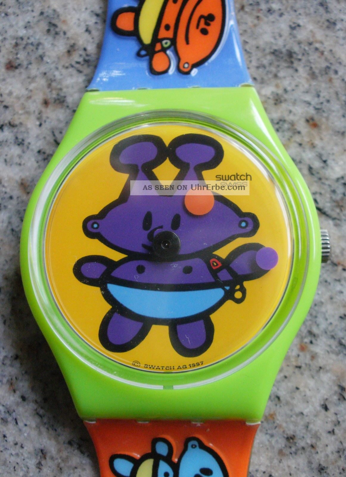 Swatch Gg175 Alien Baby Peter Marco - Orig. Verpackung - Aus Sammlung