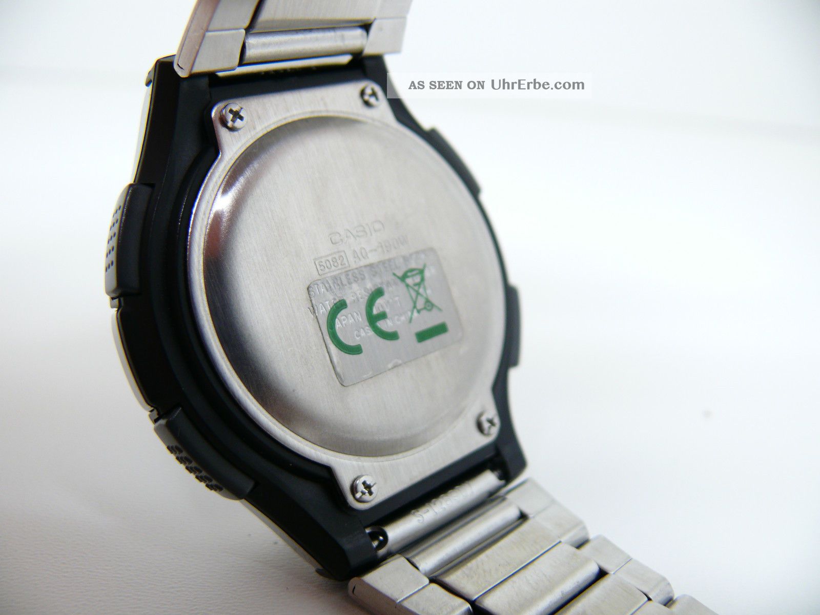 Casio Edifice 5082 Aq - 190w Weltzeit Wecker Herren Armbanduhr Watch ...