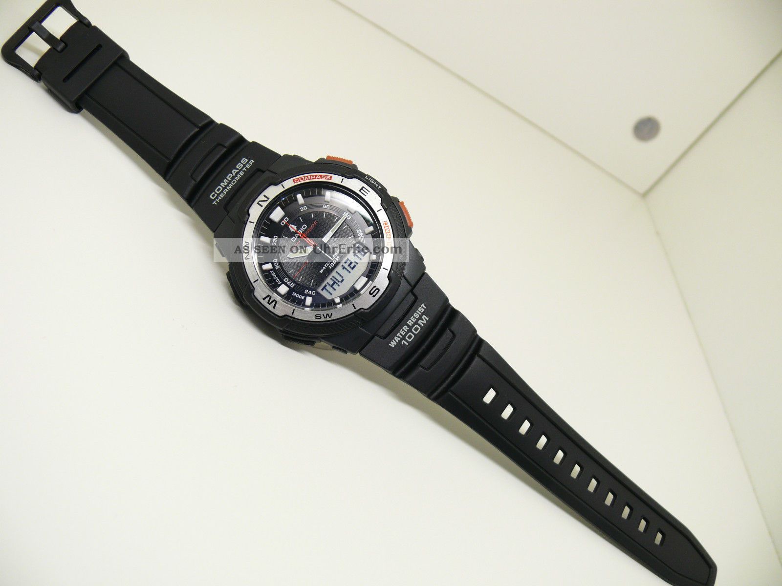 Casio Sgw - 500h 5269 Kompass Mondphasen Thermometer Herren Armbanduhr