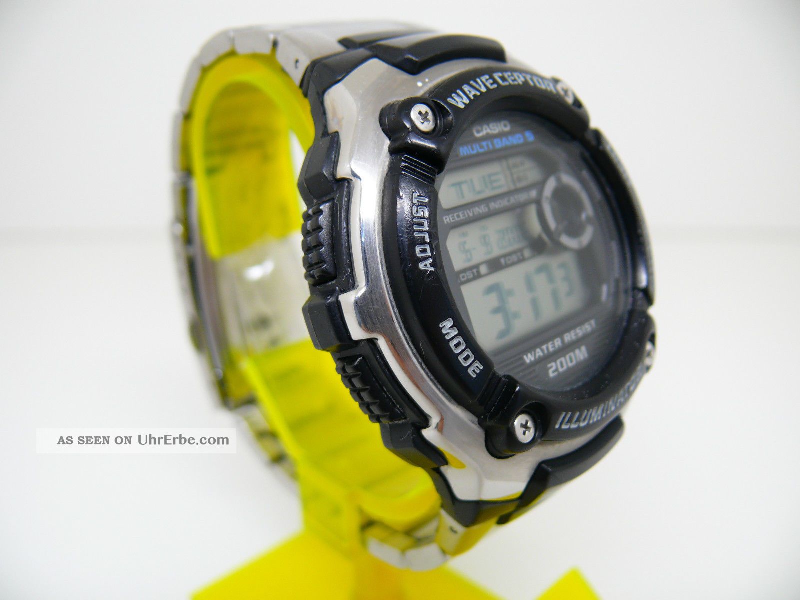 Casio Wv - 200e 3139 Funkuhr Wave Ceptor Herren Armbanduhr World Time