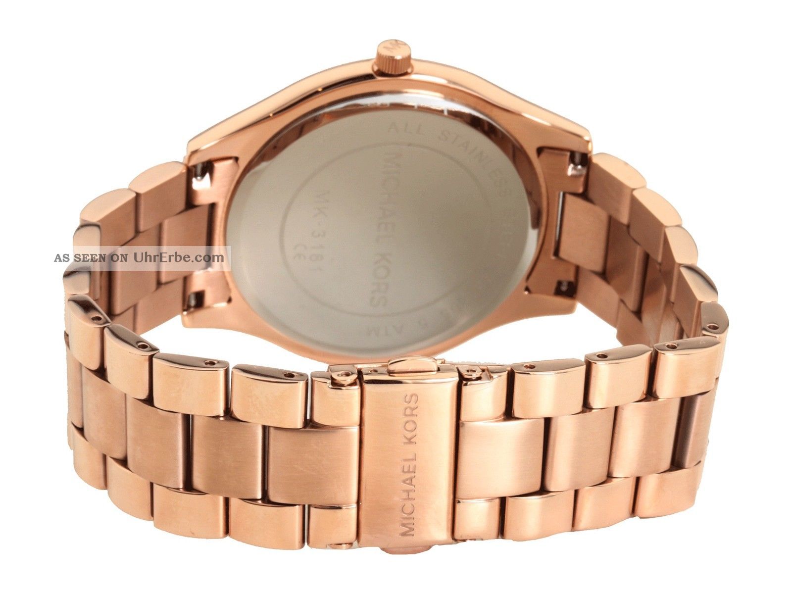 Michael Kors Damenuhr Mk3181 Slim Runaway Rosegold Farben