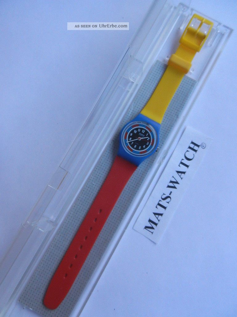 Swatch, Lady, Ls102 Tri - Color - Racer, Neu/new