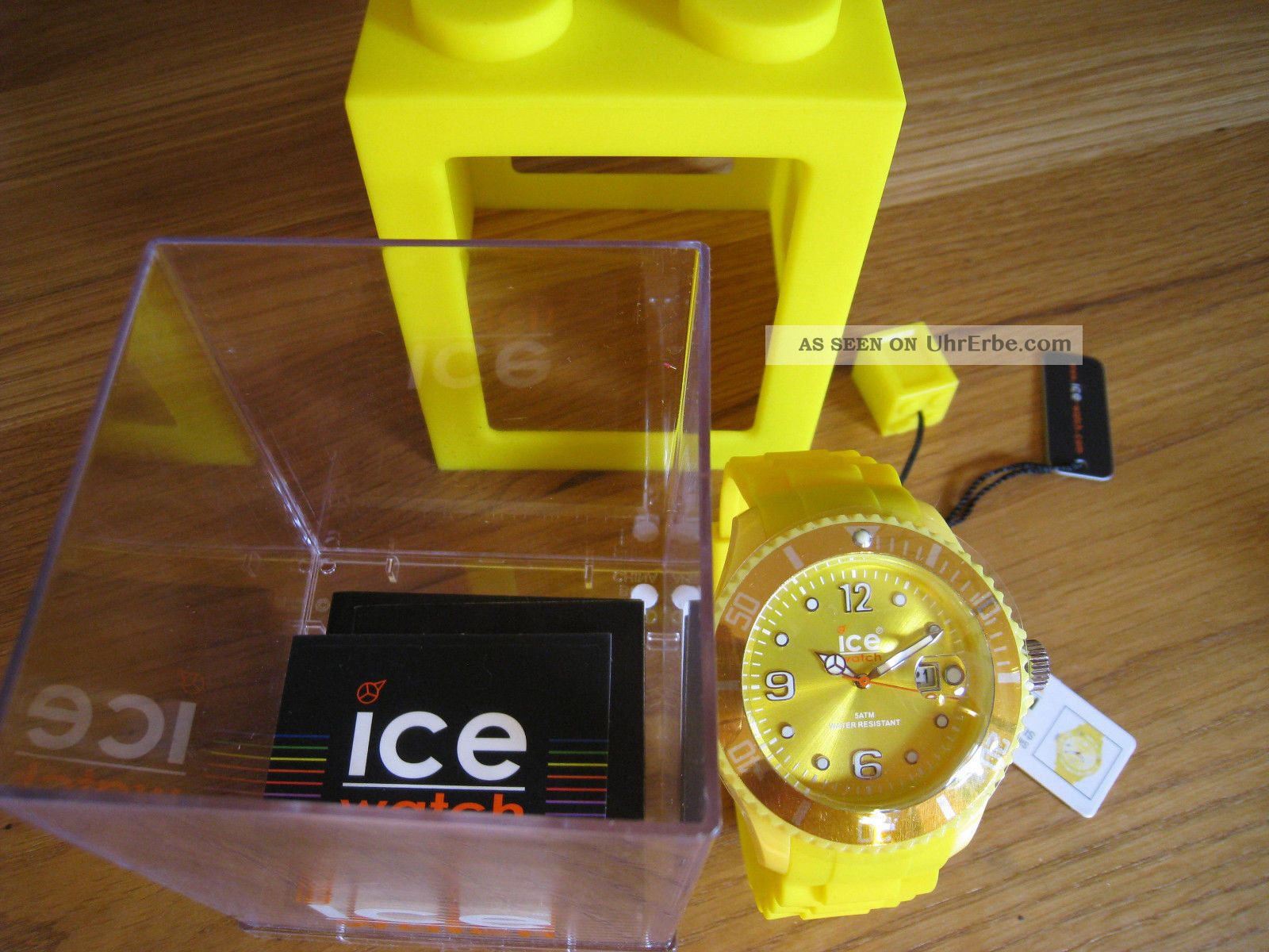 Ice Watch Yellow Sili Big