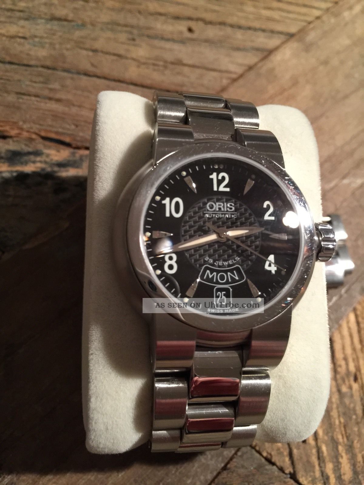 Oris Big Crown Tt1 Taucher 100 M. Automatic Day Date Uhr Ref. 7522 Medium