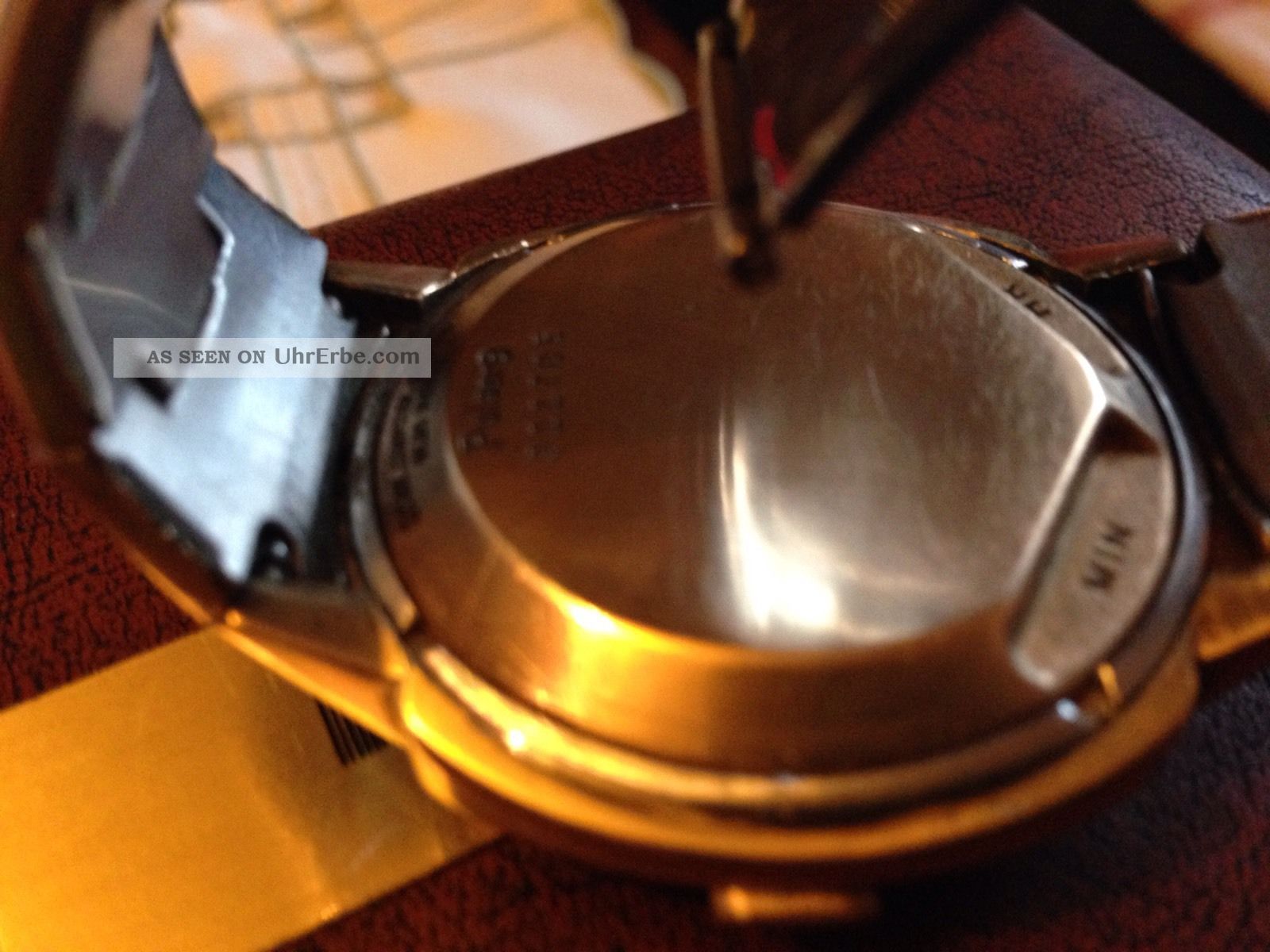 Pulsar Led Uhr Date/command P3 Watch Gold Links 1975