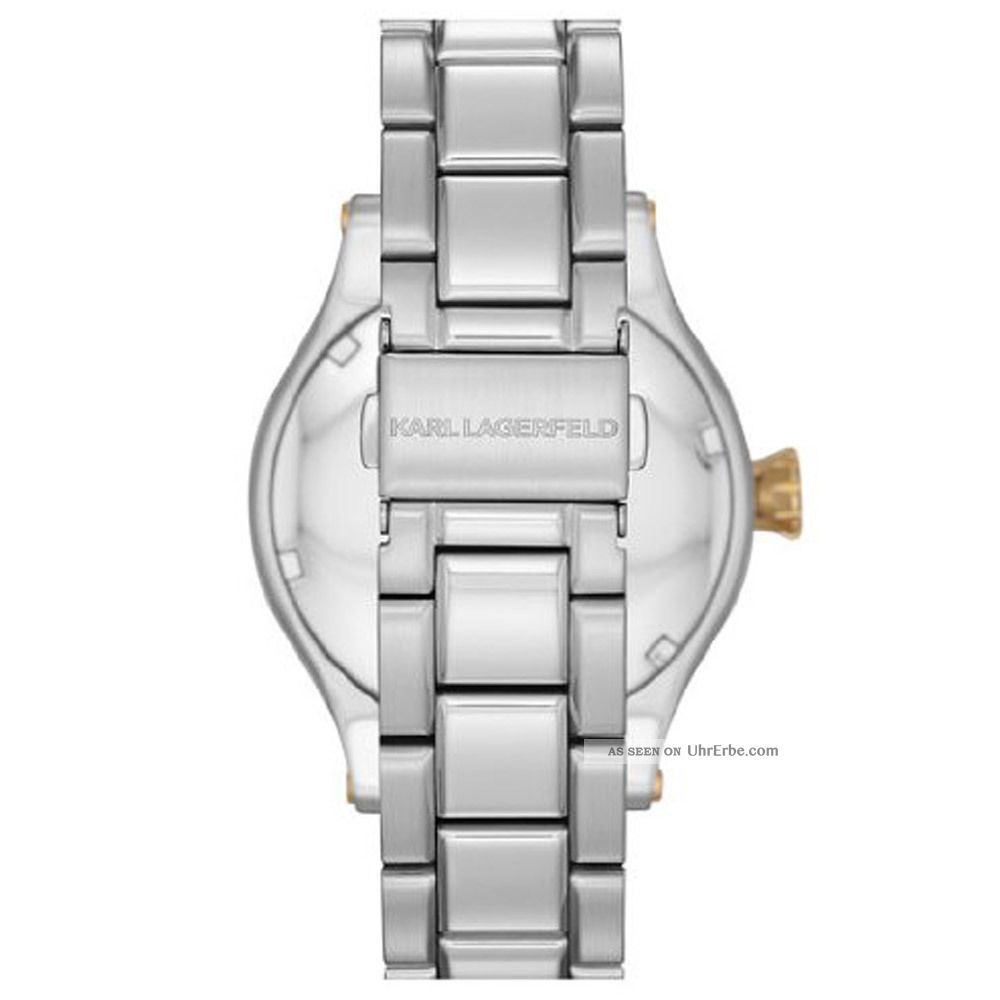 Quartz Uhr Karl Lagerfeld Kl1204 Unisex Edelstahl Armband Silber ...