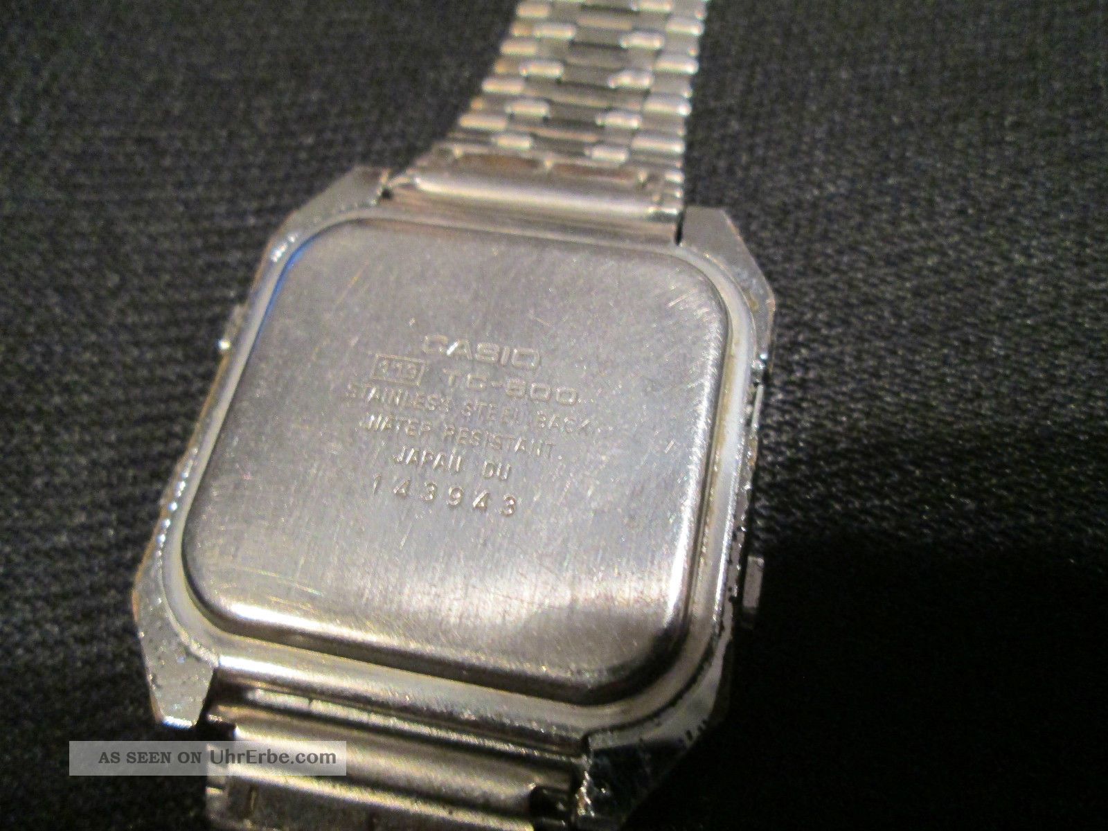 Casio Tc - 500 Lcd Digital Uhr Armbanduhr Vintage