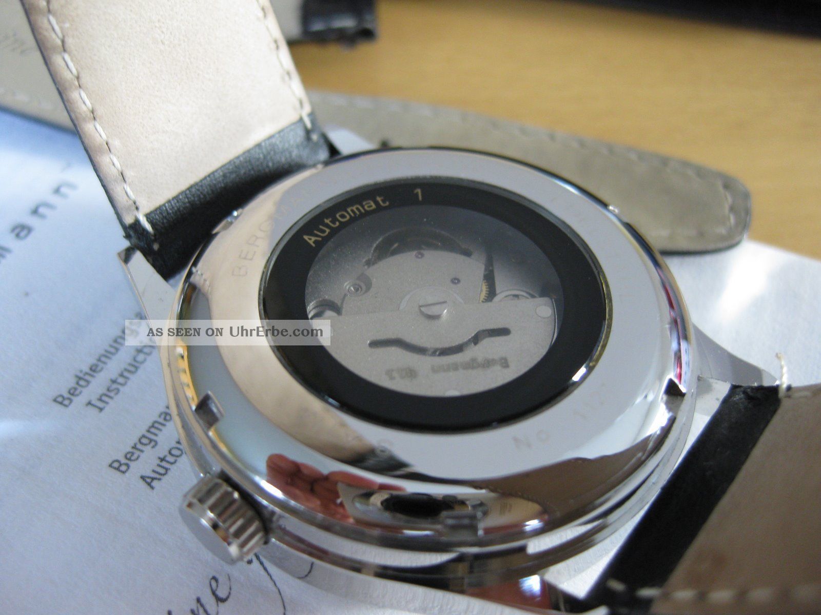 Bergmann Automat 1 Ovp Uhr Automatik Sammler Automatic Herren