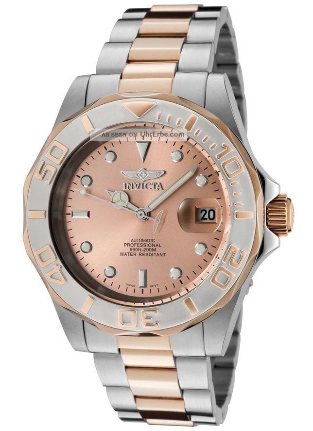 Invicta 9423 - Rosa Automatisch - Diver - Damen Armbanduhr