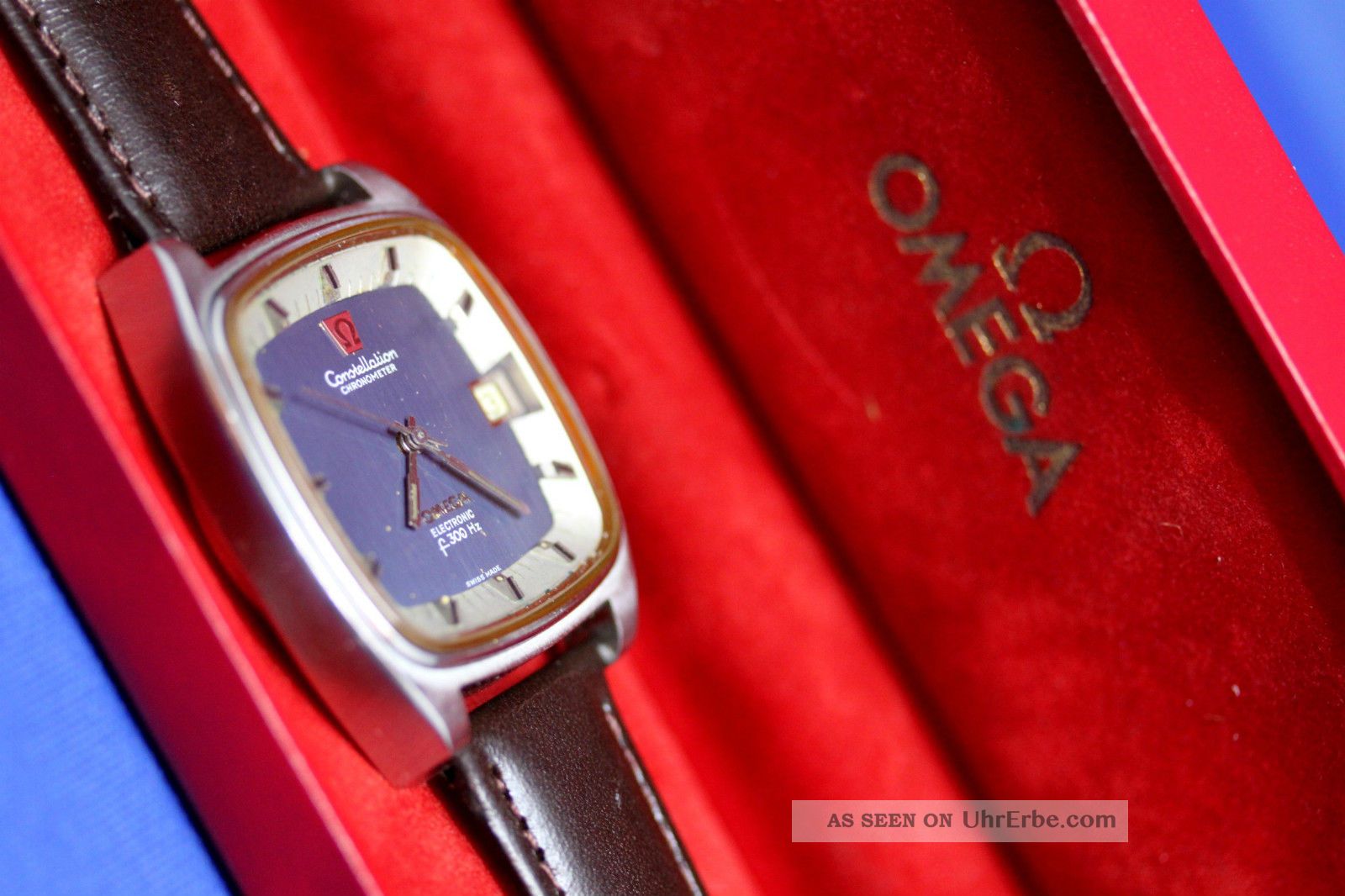 Omega Constellation Chronometer Electronic F 300 Hz Armbanduhr Uhr Mit ...